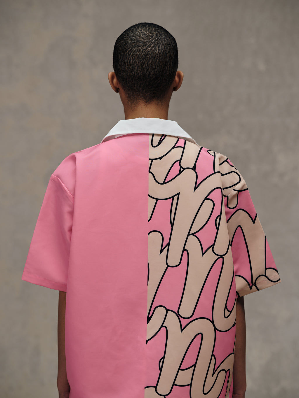 Split Stencil Camp Shirt – Mifland : A Design Company