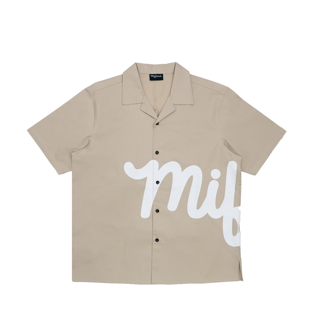 Script Logo camp Shirt SS24 – Mifland : A Design Company