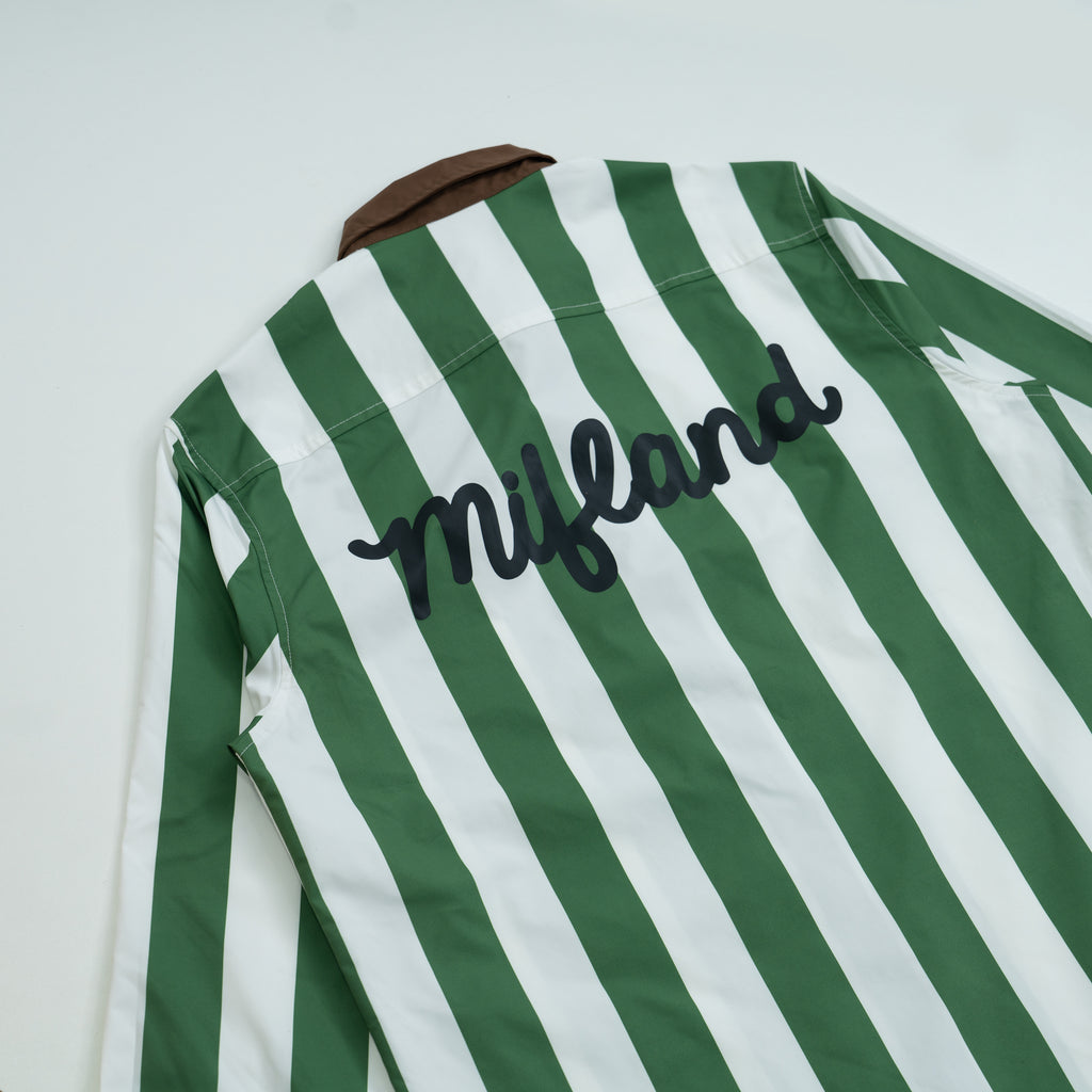 Lightweight Stripe Logo Shirt – Mifland : A Design Company